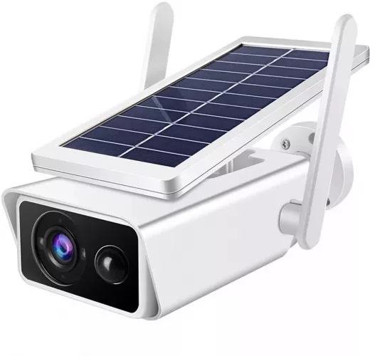 Camera de supraveghere cu panou solar acumulatori 2MP ELECTRICE4116 ...