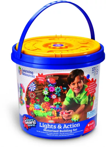 Learning resources - set motorizat cu rotite gears gears LER9209 - cel.ro