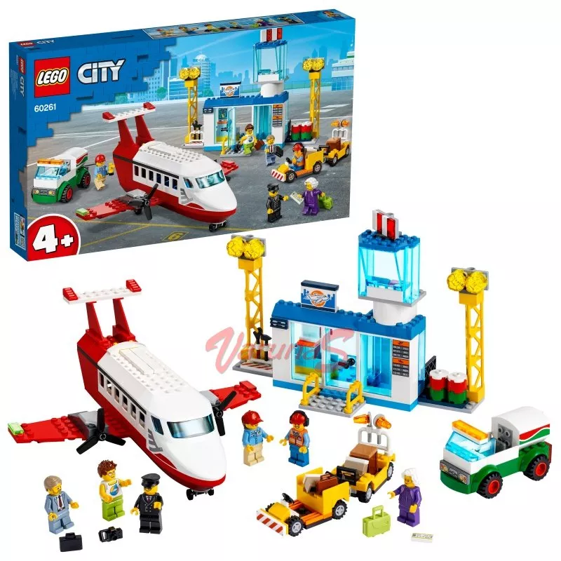 Lego city - avion de pasageri - 669 piese L60262 - cel.ro