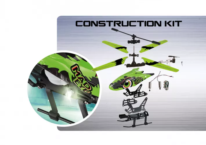 Machete revell - rc construction kit helicopter madeye glow in the dar ...