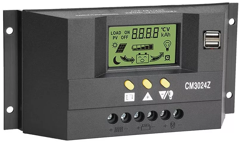 Controller tensiune pentru panou solar 12/24V 30A la CEL.ro