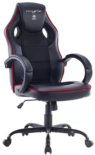 Scaun gaming MYRIA MG7403RD negru/rosu GAMMG7403RD - cel.ro