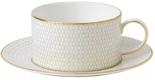 Arris ceasca cu farfurie ceai alba 40007548 - cel.ro