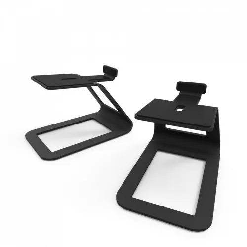 Stand boxe de birou KANTO SE4 NEGRU MAT