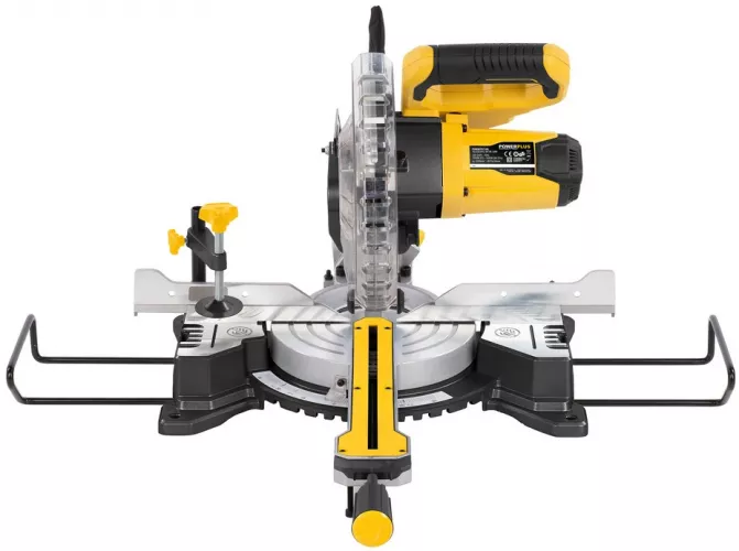 Fierastrau circular stationar Powerplus POWX075710S cu sina de glisare ...