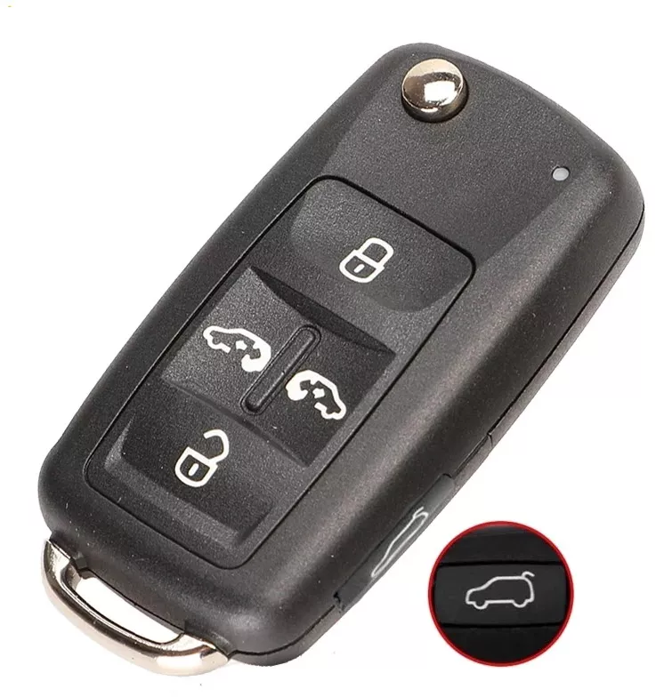 Carcasa Cheie Briceag VW Volkswagen Multivan Sharan 4+1 Buton Panica ...