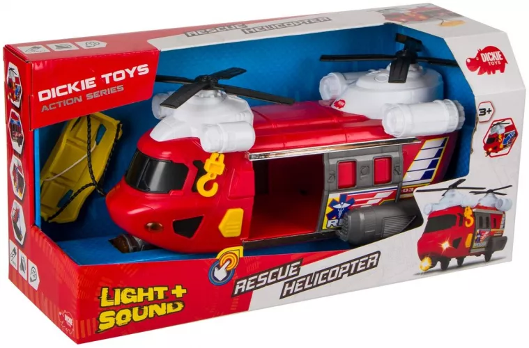 Elicopter tip salvare-ambulanta cu 2 elici cu targa de salvare si rampa ...