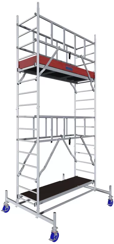 Schela Krause Protec 0.6 x 2m - aluminiu - inaltime lucru 5.3m KR-940124