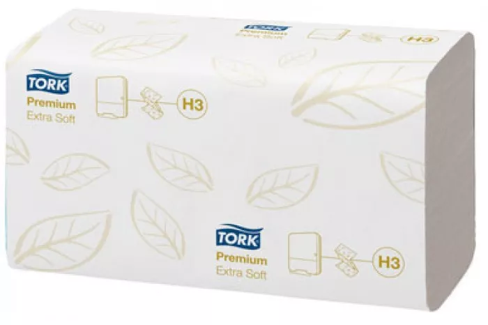 Prosoape hartie pliate Premium 200 buc / pachet 2 straturi Tork Bax de ...