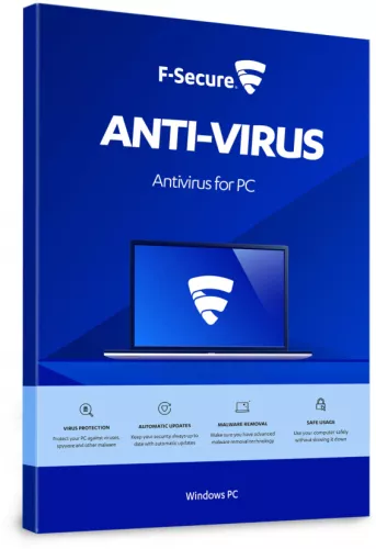 Antivirus F-Secure Antivirus 3 Dispozitive 1 an Licenta Electronica BDFBD55543 - cel.ro