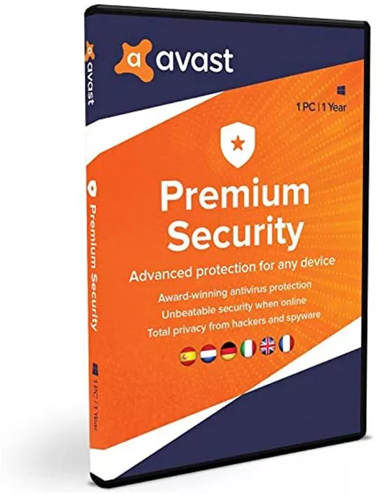 Avast Premium Security for Windows 1 PC 1 An Windows 6688778 - cel.ro