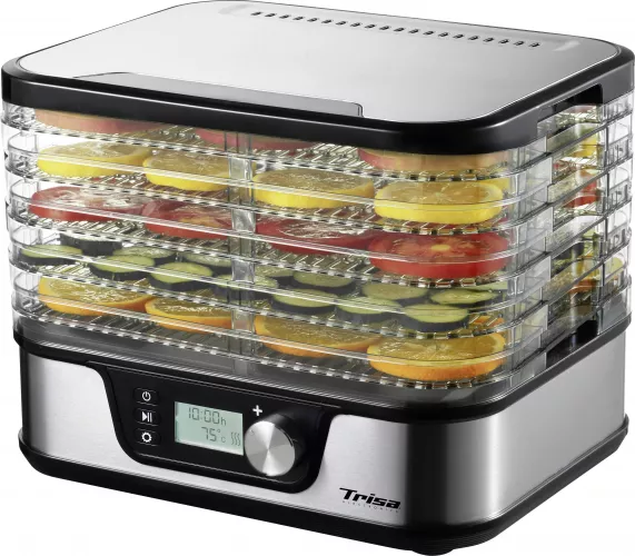 Deshidrator fructe si legume Trisa Healthy Snack 380W 5 compartimente ...
