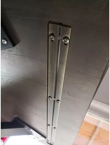 Intaritura Metalica Blat Masa Producatori Mobila Negru Mat Gauri Ovale ...