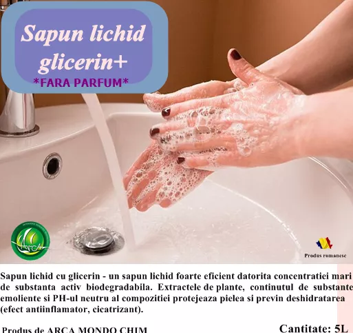 Sapun lichid glicerin FARA PARFUM Arca Lux Bidon 20L PFDSLG2100 - cel.ro