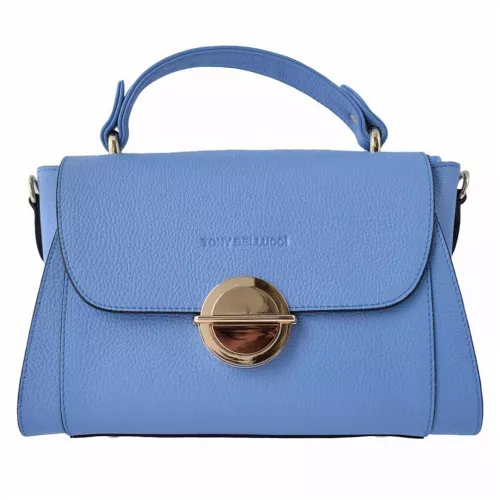 Geanta dama din piele naturala marca Tony Bellucci 0551-206-41-64 blue - cel.ro