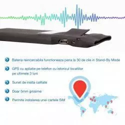 Gps Tracker Spy cu Localizare in Timp Real prin Aplicatie Mobila pentru ...