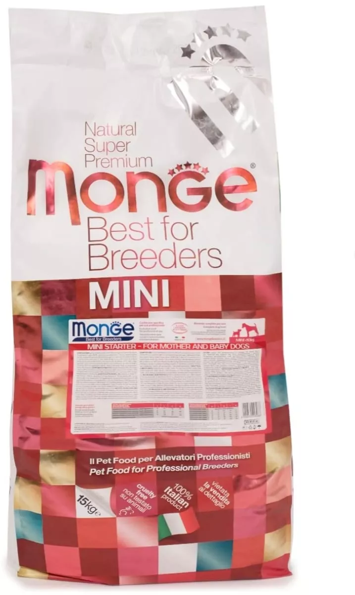 Monge Caini Mini Starter 15 kg Superpremium 25010 - cel.ro