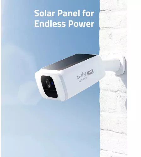 Camera Supraveghere EUFY SoloCam Spotlight S40 Wireless Incarcare ...