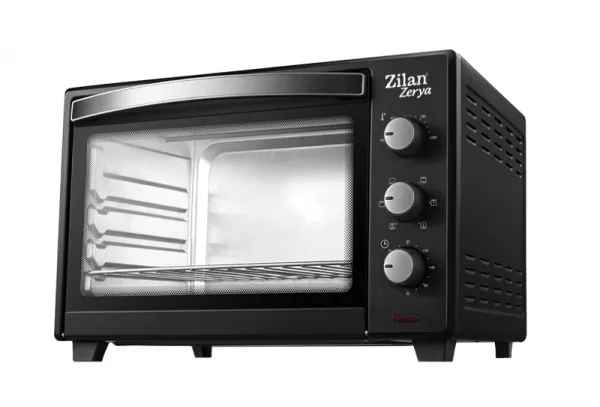 Cuptor electric cu ventilator capacitate 45L putere 2000W Geam dublu ...