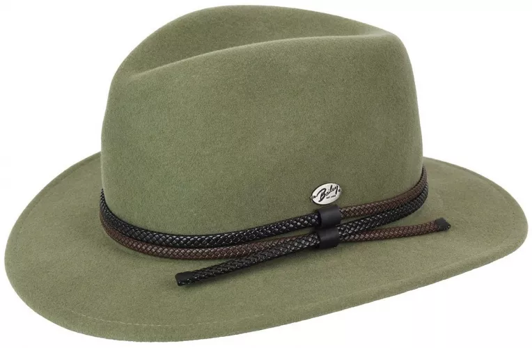 Palarie Bailey of Hollywood Nelles LiteFelt Fedora Verde 70646bh21 - cel.ro