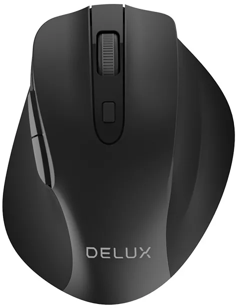 MOUSE DELUX PC sau NB wireless 2.4GHz optic 1600 dpi butoane/scroll 6/1 ...