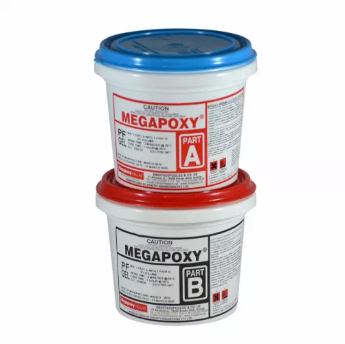 Adeziv epoxidic bicomponent rapid Megapoxy PF Gel 1L zxl3_585604601 ...