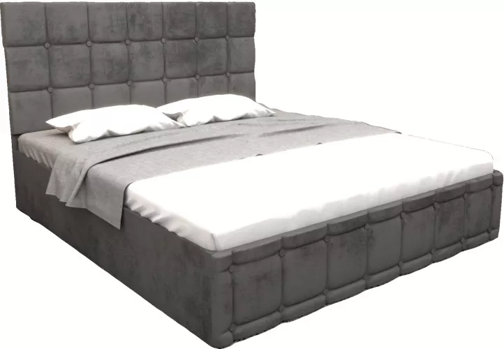 Pat Tapitat Regal Gri 160x200 cm 205039 - cel.ro