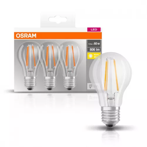 Osram Base Classic A E27 7W 60W la CEL.ro