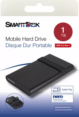 VERBATIM SmartDisk 500GB 2.5" USB 3.2 Negru 69811 la CEL.ro