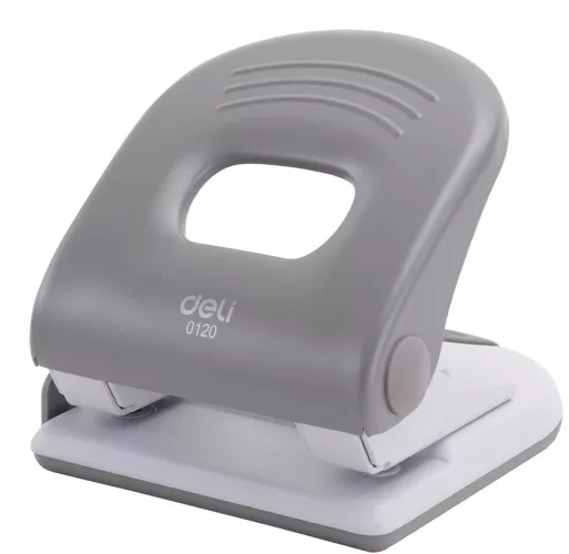 Perforator Deli Capacitate 40 Coli Plastic/Metal Gri - LCMDLE0120GR
