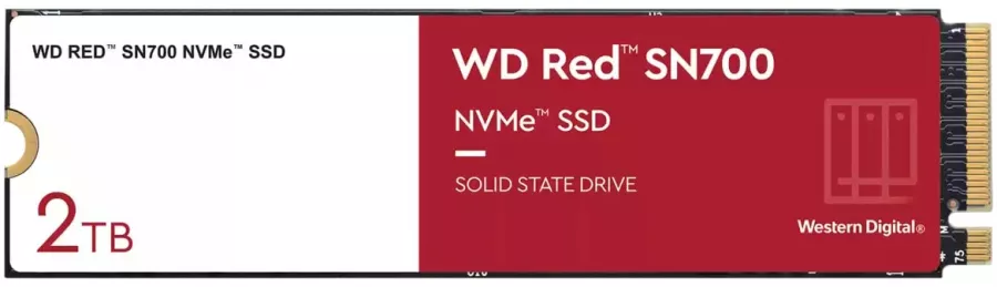 SSD 2TB WD M.2 NVMe Red SN700 PCIe 3.0 x4