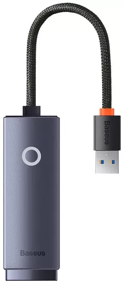 Placa de retea Baseus Lite Adaptor USB la Gigabit Lan RJ45 100/1000Mb ...