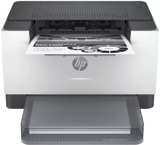 Imprimanta laser monocrom HP LaserJet M209dw Retea Wireless Duplex ...