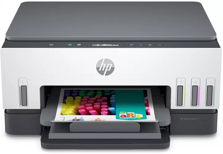 Multifunctional inkjet color HP Smart Tank 670 All-in-One Wireless ...