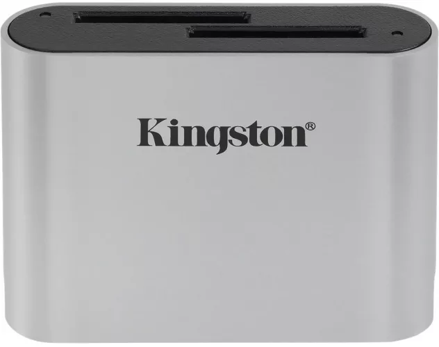 KINGSTON USB3.2 Gen1 Workflow Dual-Slot SDHC/SDXC UHS-II Card Reader ...