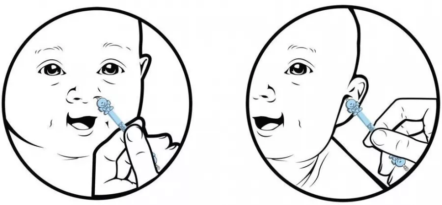 Curatator pentru nas si urechi Bebon Angel BEB2001 BEB2001 - cel.ro