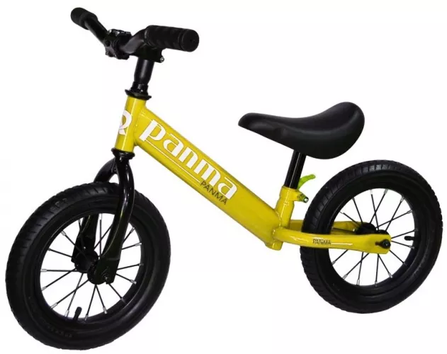 Bicicleta fara pedale din metal cu roti cauciuc - Albastru la CEL.ro