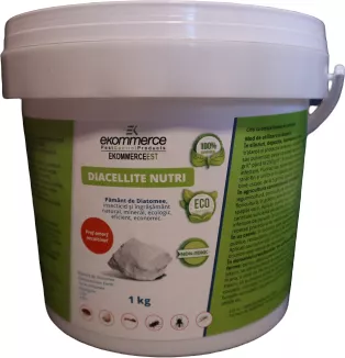 Pulbere plosnite de pat - Pamant de Diatomee - Galeata 1 Kg DIAT1-102 ...