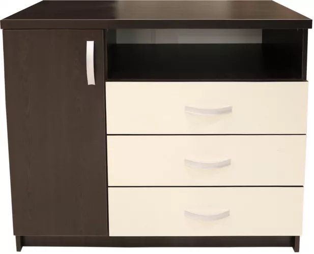 Comoda Milano wenge cu fildes - cel.ro