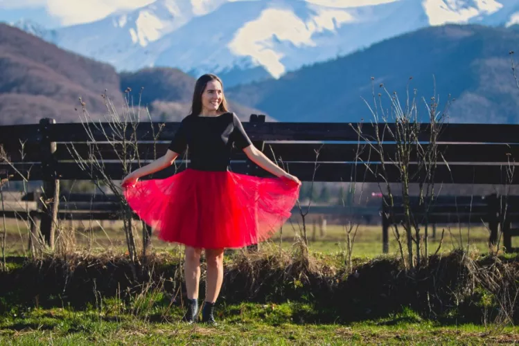 Fusta tulle jupon rosie 0xi_162 - cel.ro