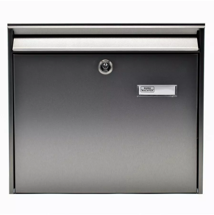 Cutie postala Premium BURG-WACHTER model Borkum 3877 din inox cu ...