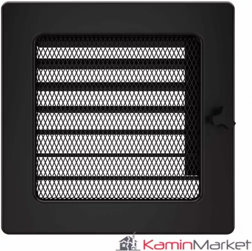 Grila semineu 17x17 Jaluzea - Negru Fresh a8um_263305668 - cel.ro