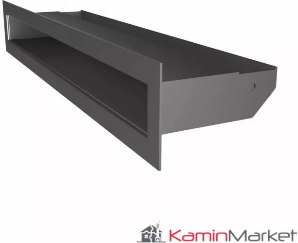 Grila semineu LUFT 6x40 - Grafit ai25_263305646 - cel.ro