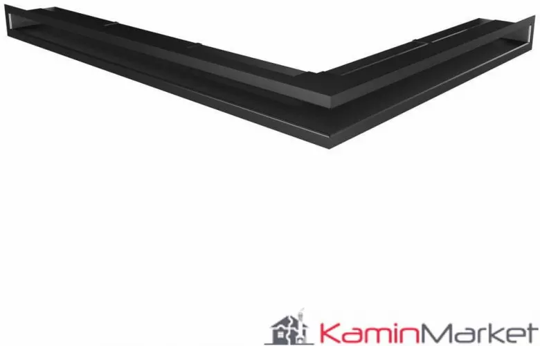 LUFT TS 6x60x80 Grila semineu pe colt - Negru Fresh kixv_263305700 - cel.ro