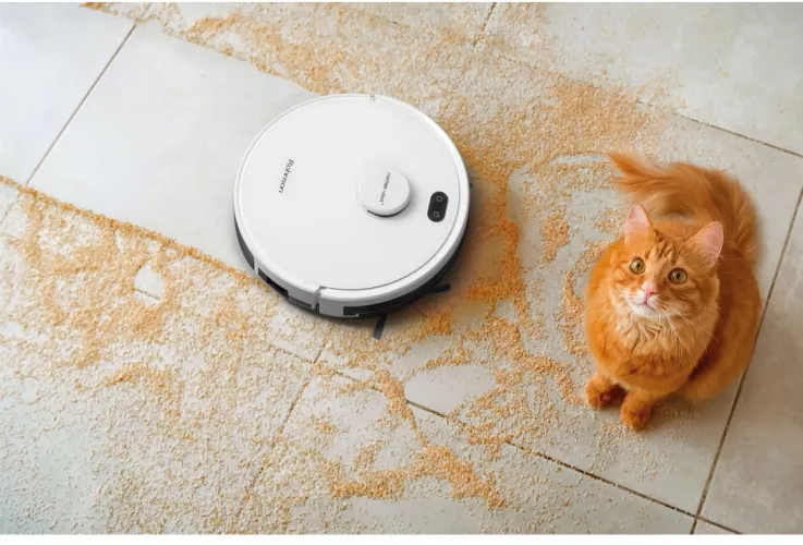 Robot aspirator cu mop si Wi-Fi Rohnson Mamba Robot+ RM02 RM02 - cel.ro