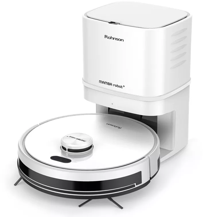 Robot aspirator cu mop si Wi-Fi Rohnson Mamba Robot+ RM02 RM02 - cel.ro