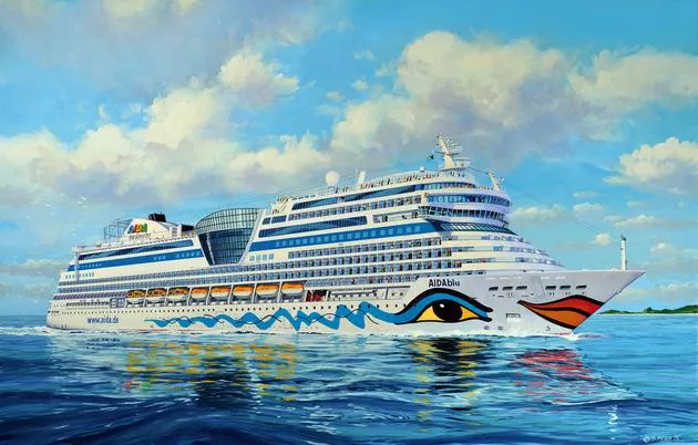 Machete Revell - Cruiser Ship AIDA oqtl_12709327 - cel.ro