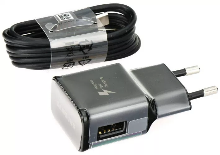 Incarcator Retea Samsung S8/S8+/S9/S9+/S10/Note 8/Note 9 type c Negru - cel.ro