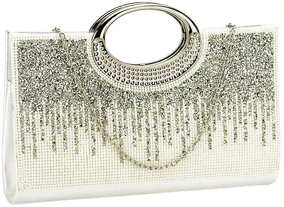 Plic alb cu cristale Lucy 05 la CEL.ro