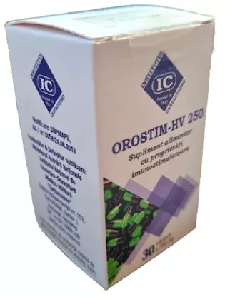 Orostim-HV 250 mg 30 capsule Institutul Cantacuzino pentru adulti